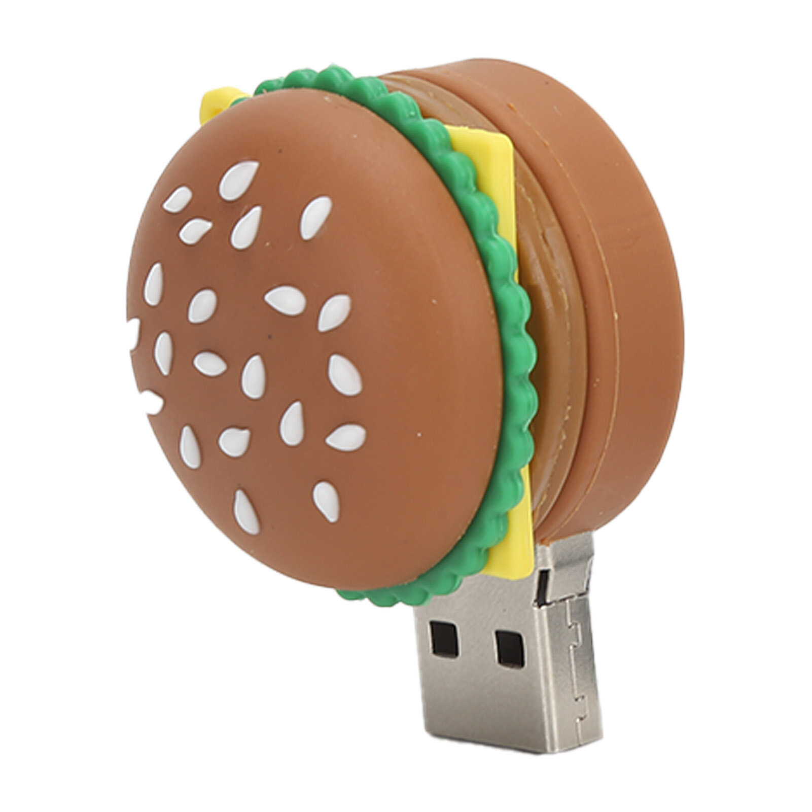USB-Флешка: 16GB 3D Дизайн Гамбургер Креативный Подарок - Стабильная Работа USB 2.0 Флешка для Компьютера, Телевизора, Планшета