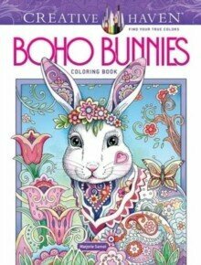 Marjorie Sarnat "Creative Haven Boho Bunnies Coloring Book"