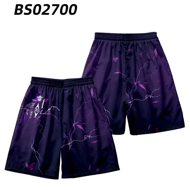 Шорты Genshin Impact Raiden Shogun, shorts 07, XS