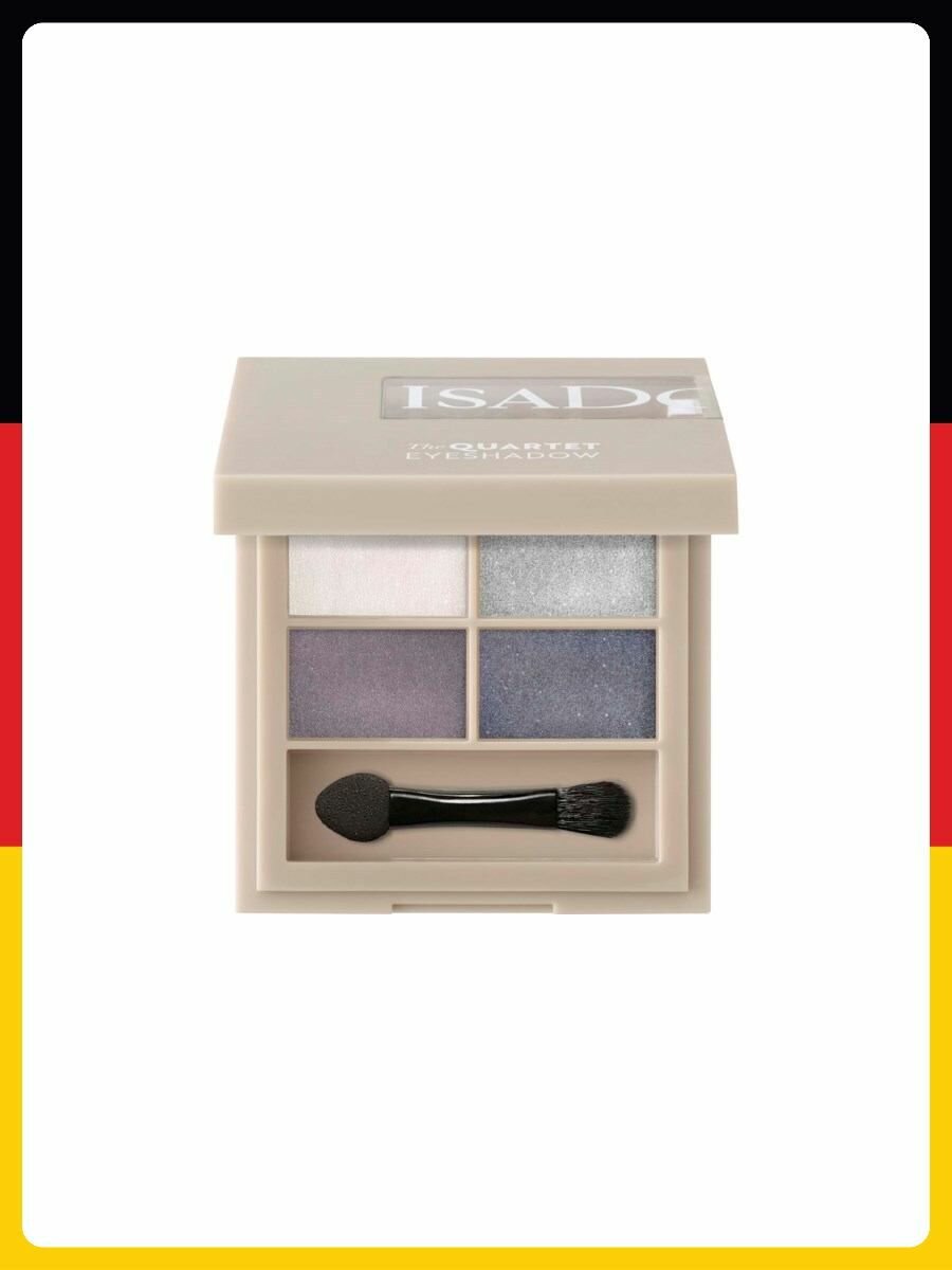 Тени для век IsaDora The Eyeshadow Quartet 12 Crystal Mauve