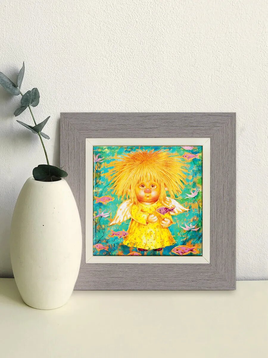 Картина с ангелом