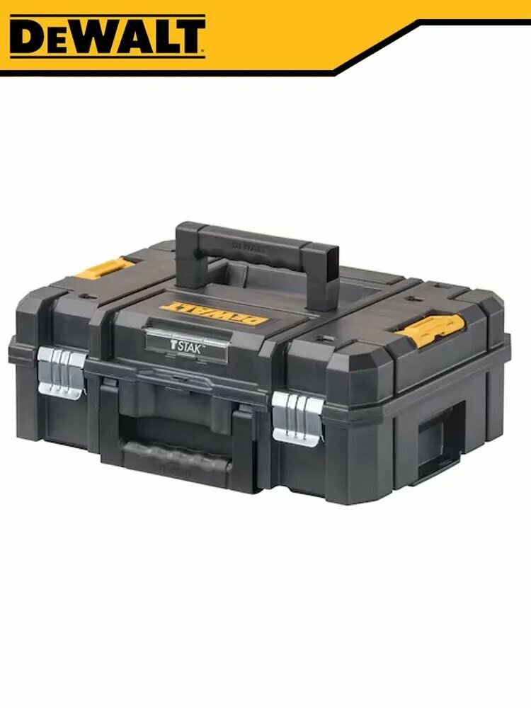 Коробка для хранения DeWalt , двухкомпонентная ручка, черная