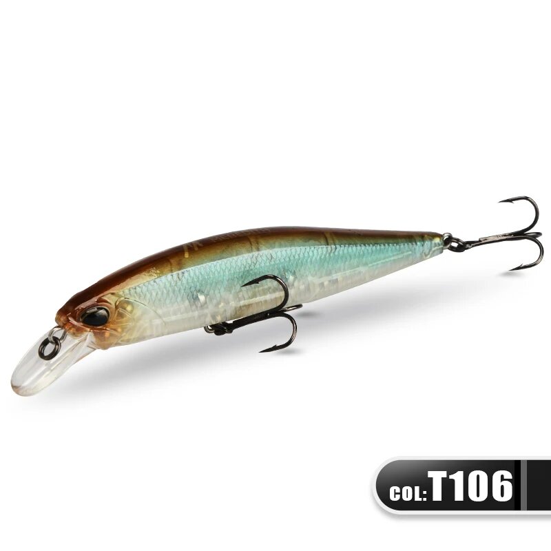 Приманка MEREDITH JERK MINNOW 100F, Fishing Lure T106