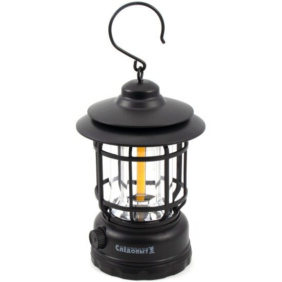 Фонарь кемпинговый Следопыт сибирский -Ксенон, 3COB, черный