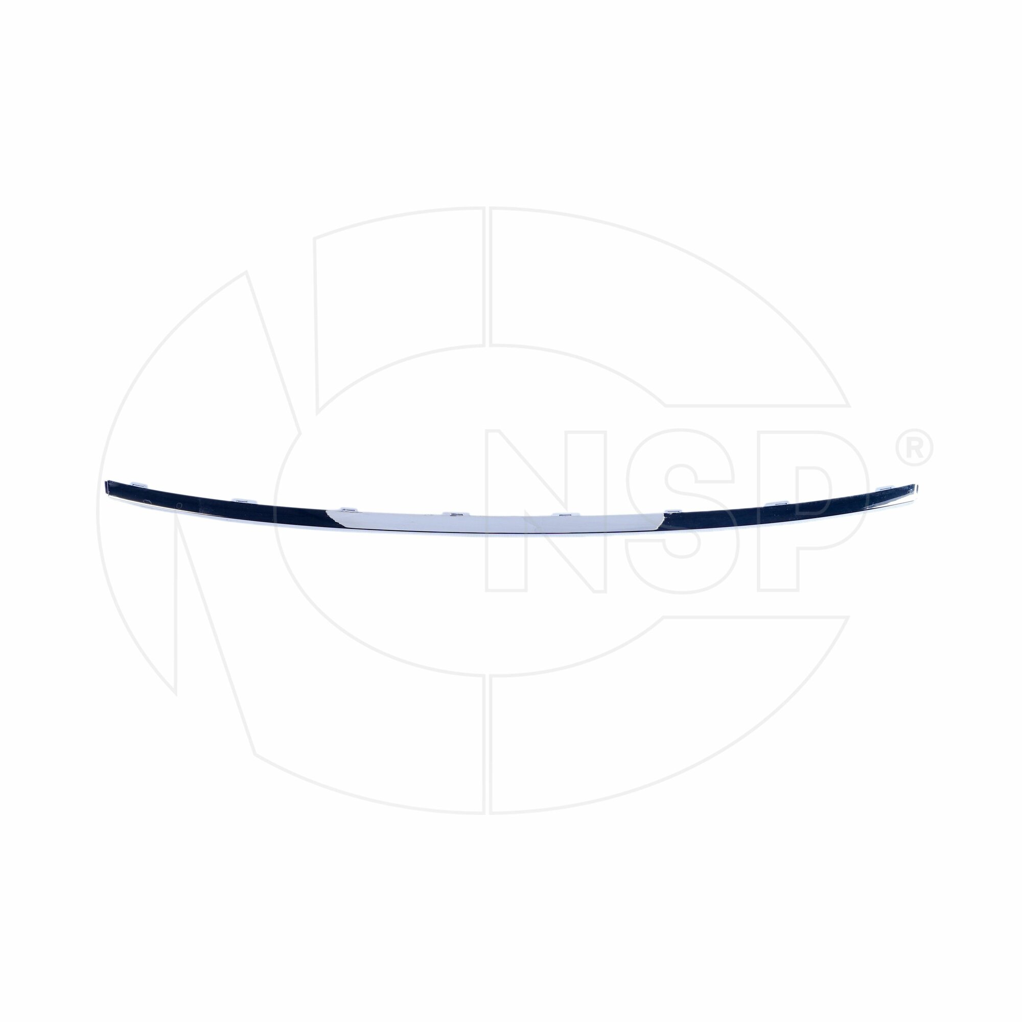 Молдинг бампера переднего SKODA Rapid I (17-20) (хром)