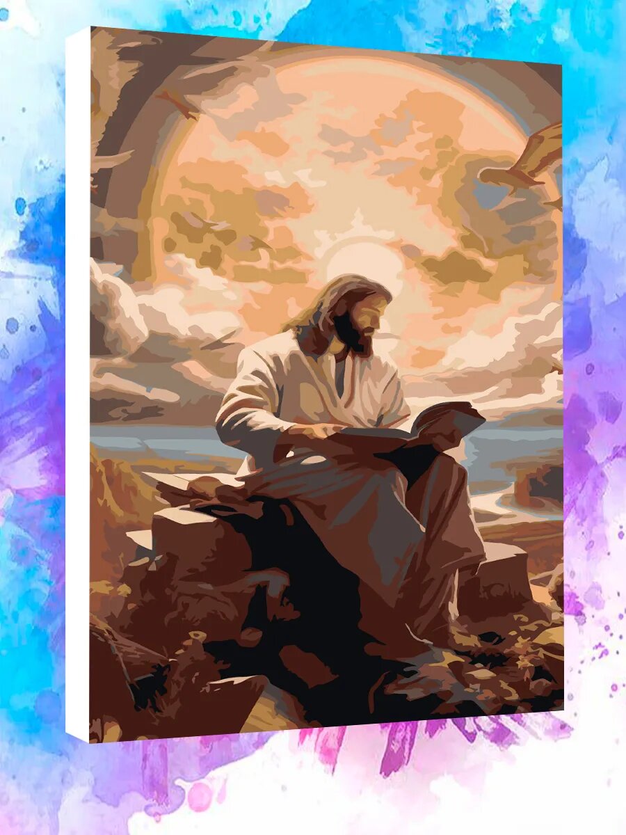 Картина по номерам Иисус Христос Религия