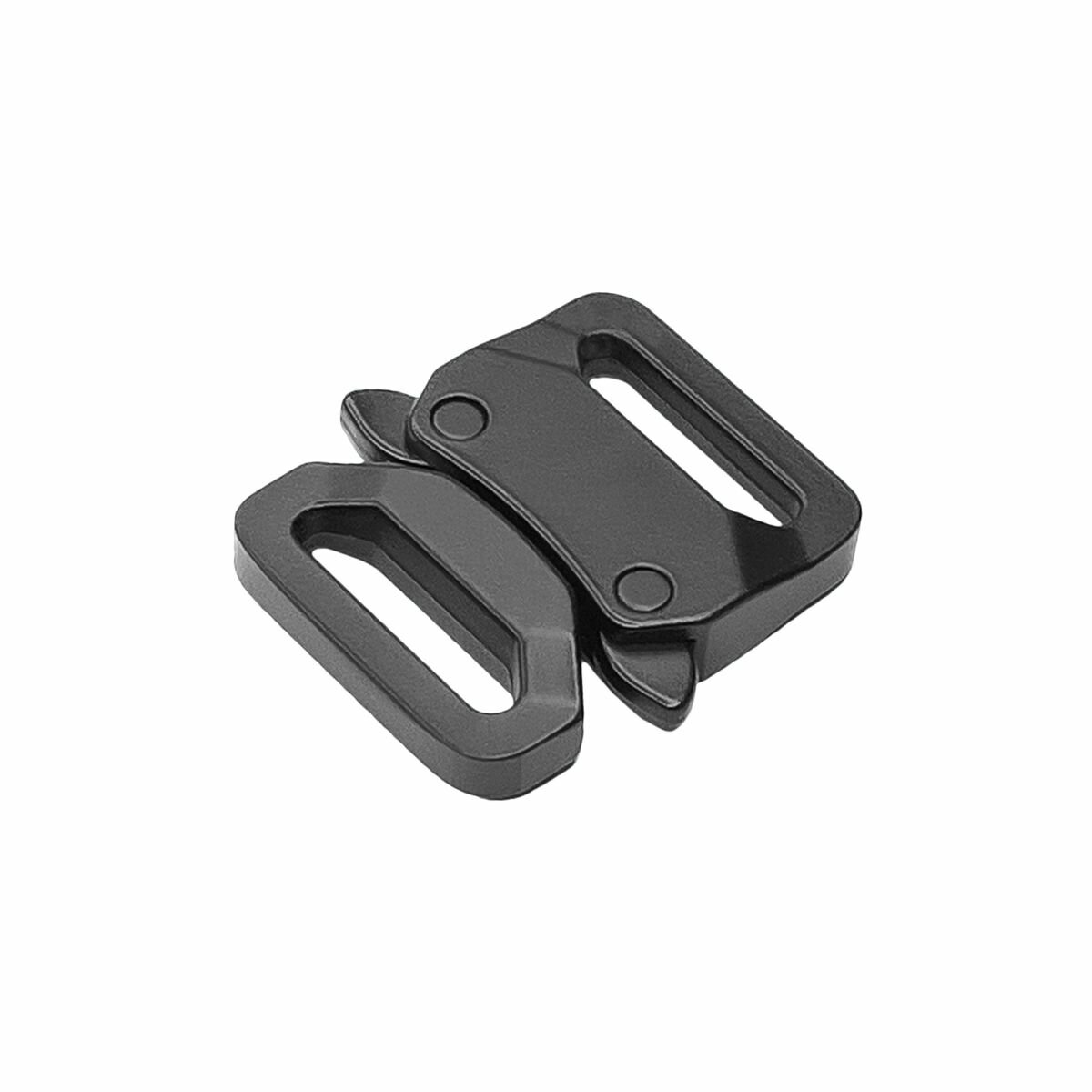 Пряжка застёжка-фастекс Zoo One "Кобра" 20 мм, (чёрная), CBB-20