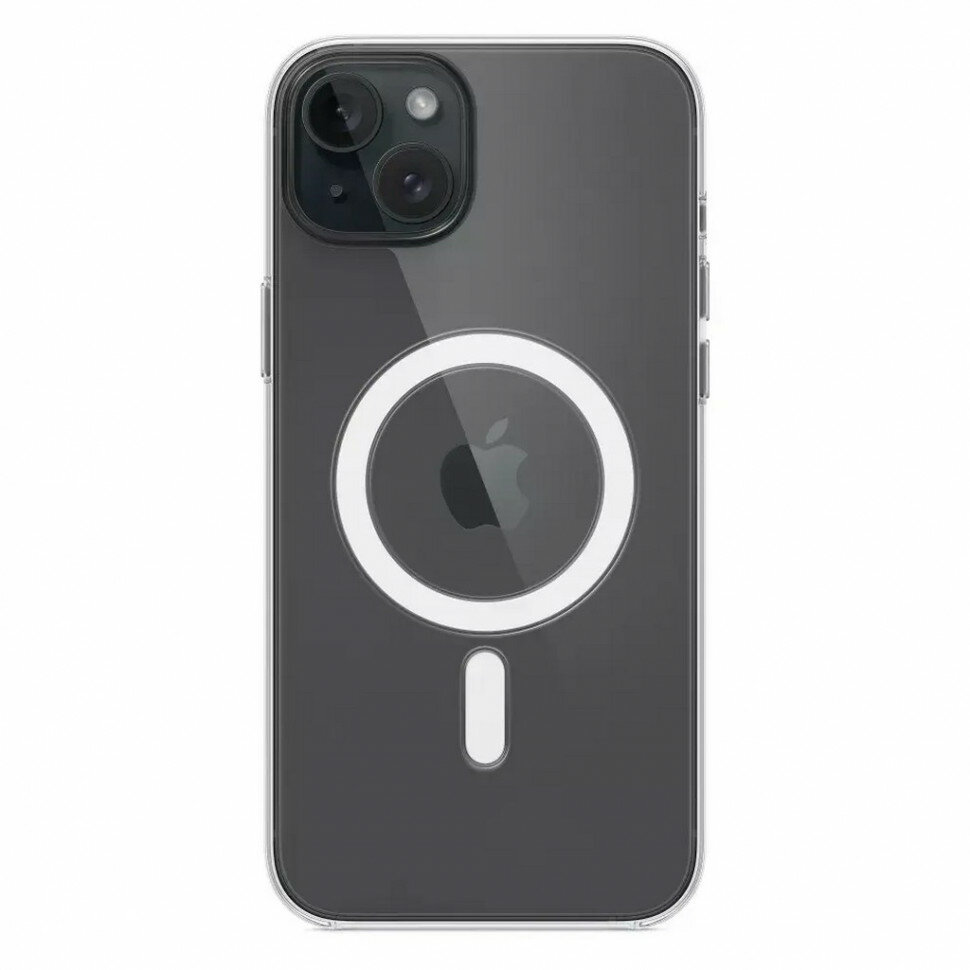 Прозрачный чехол Apple iPhone Clear Case with MagSafe для iPhone 15 Plus Clear (MT213)
