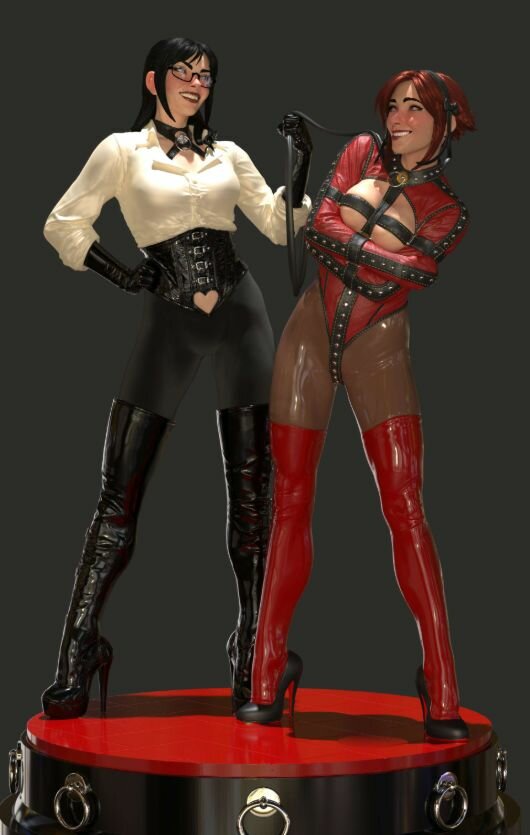 Фигурка Sunstone Ally and Lisa. Без покраски. 20 см