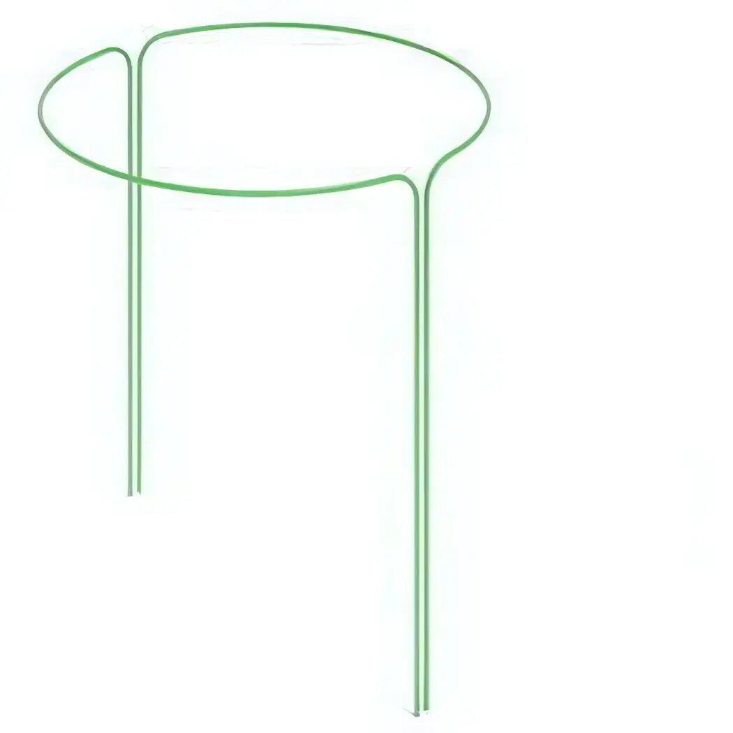 Кустодержатель-опора для растений, металл, d=60см, h=90см, 2шт, надежная поддержка