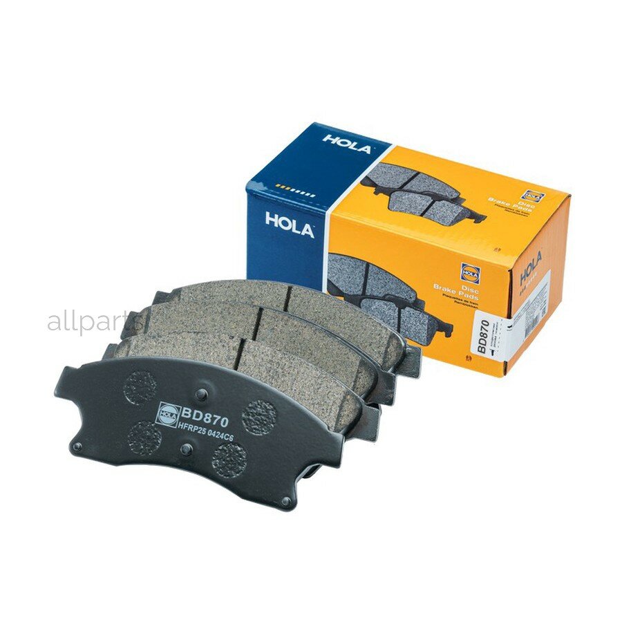 HOLA BD870 Тормозные колодки дисковые