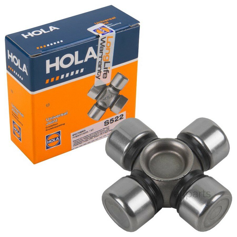 HOLA S522 Крестовина "40х15, рулевого вала" BMW 3(E36),5(E34),7(E32), MITSUBISHI Pajero I/II/I HOLA S522