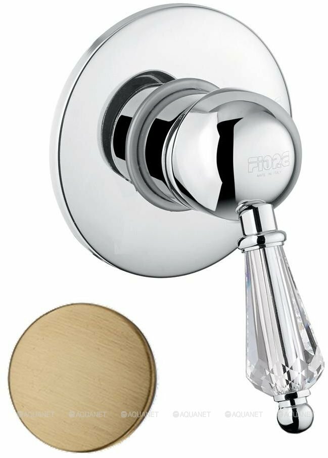 Смеситель для душа Fiore IMPERIAL SKY SWAROVSKI 82ZZ5130 (с внутренней частью), бронза