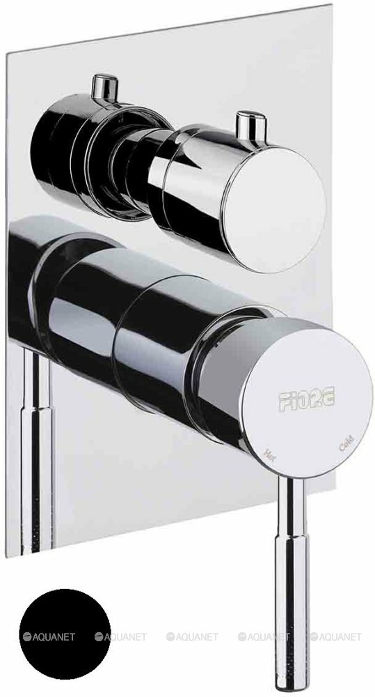 Смеситель для душа Fiore XENON 44NN7501 (с внутренней частью), черный