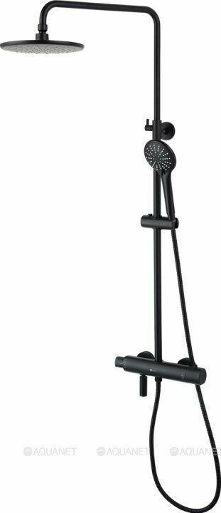 Душевая стойка Lemark Bronx LM3772BL