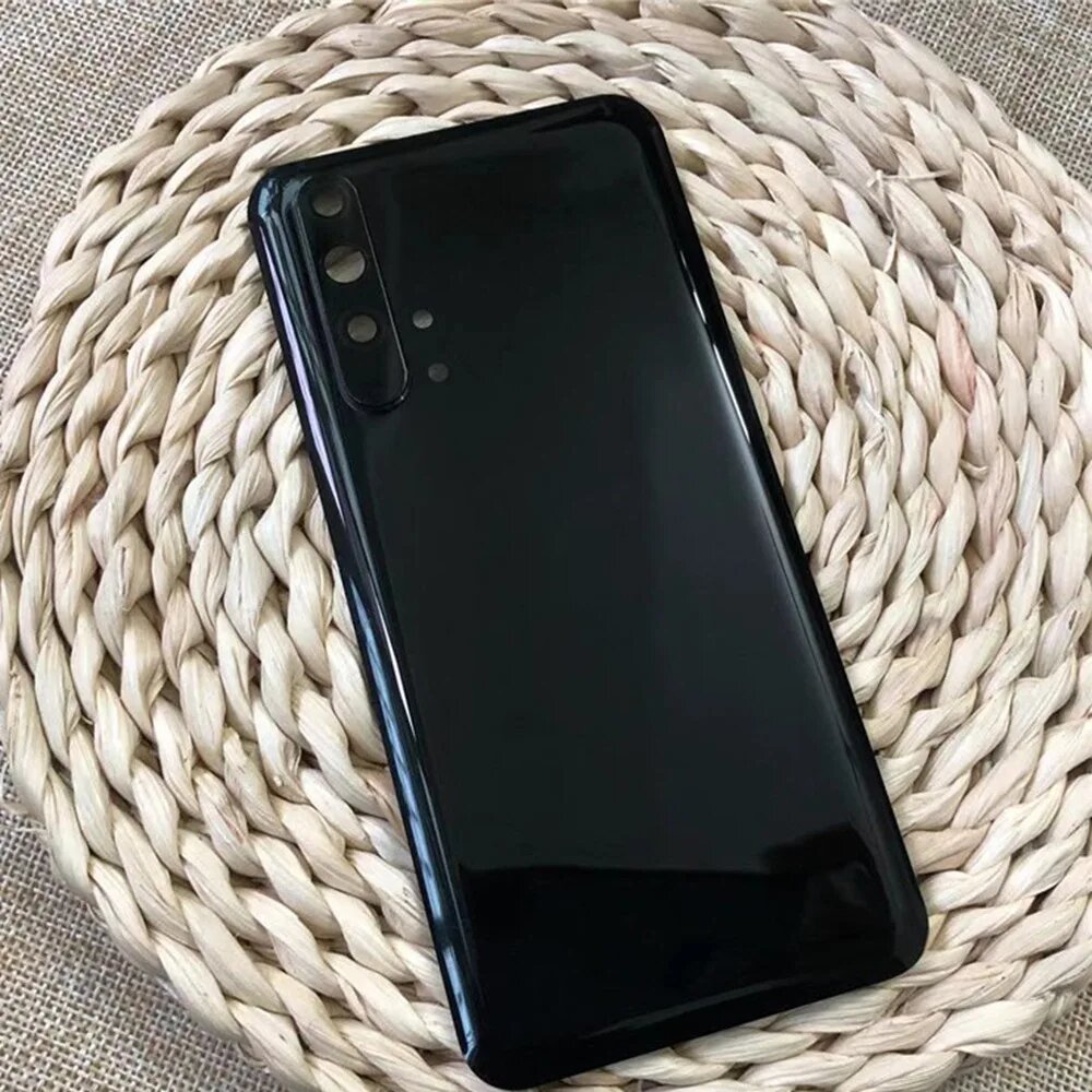 Задняя крышка Honor 20 Pro Black With Lens