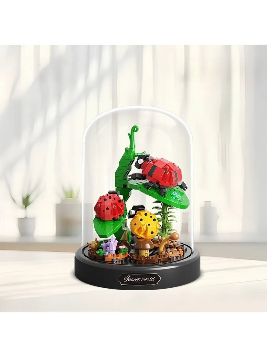 3D Конструктор Божьи коровки под куполом (461 дет)