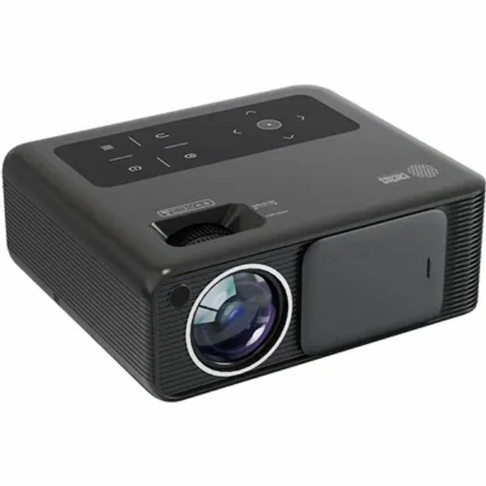 Умный проектор Cactus CS-PRM.01B: 4K WUXGA, Android TV 10, Wi-Fi, Bluetooth, поддержка HDR