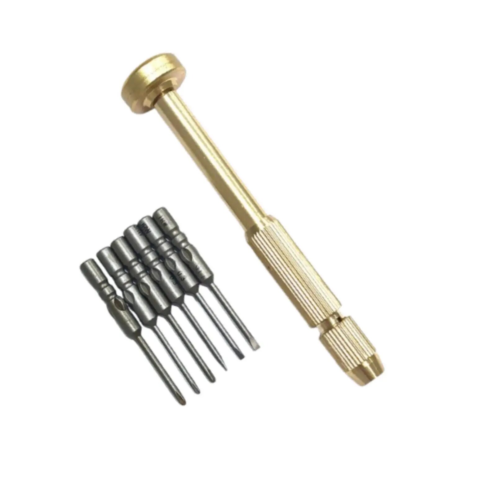 Отвертка для часов со сменными битами, портативный микро прецизионный набор отверток для очков, ювелирных игрушек