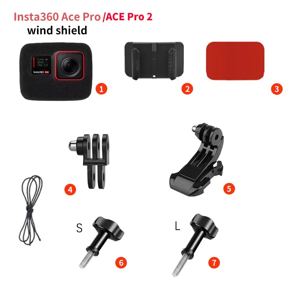 Ветрозащита для Insta360 Ace Pro