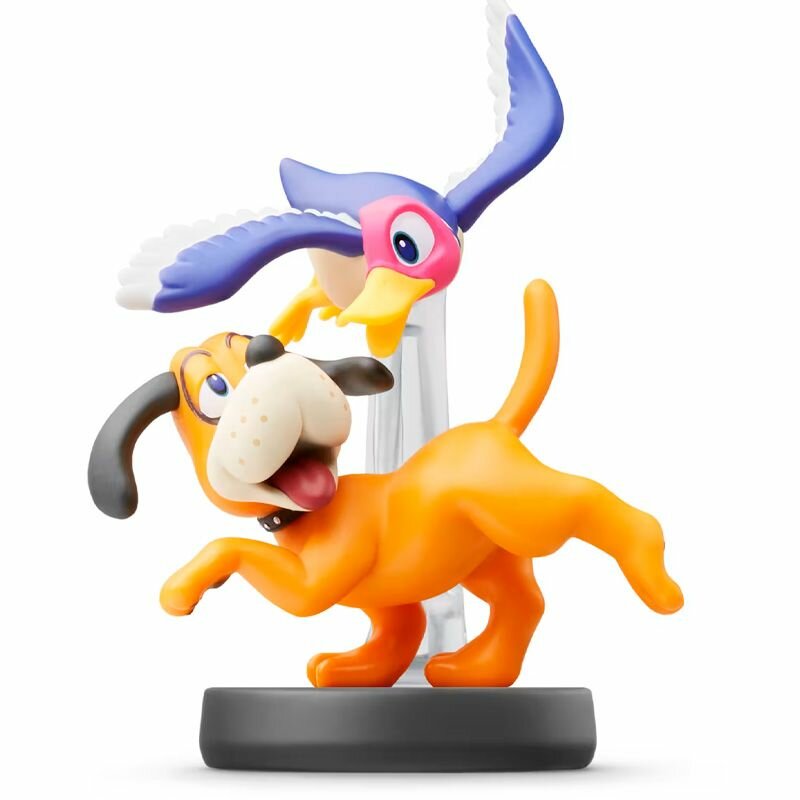 Amiibo. Фигурка Дуэт Duck Hunt / Duck Hunt Duo (Super Smash Bros. Collection)