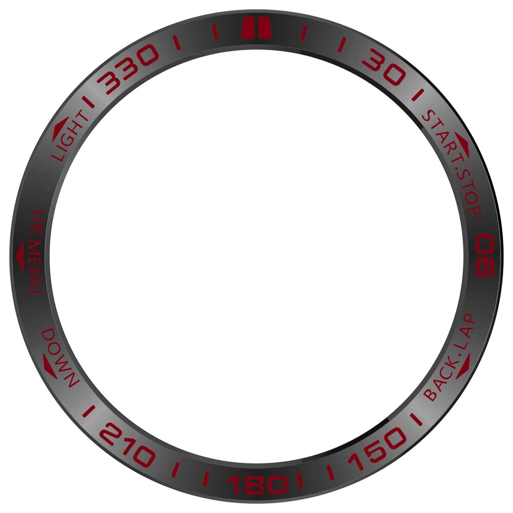 DR.DESIRE безель 43mm Black Red для Garmin Fenix 8