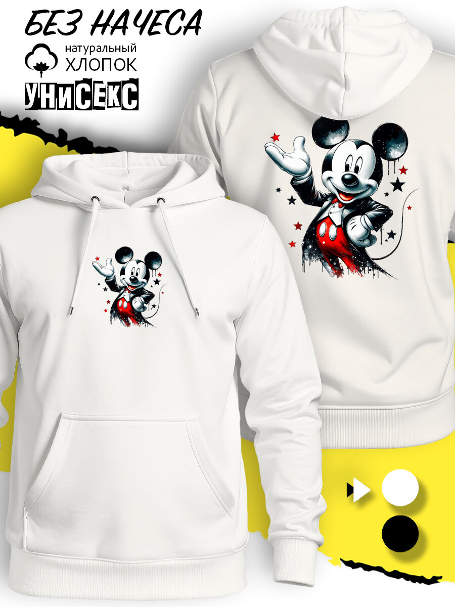 Худи Толстовка свитшот с Микки Маусом Mickey Mouse