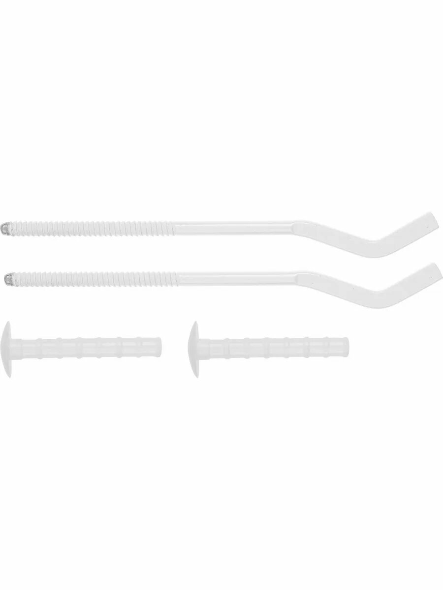 Кронштейн штыревой плоский с дюбелем для радиаторов 7,5х250 мм AV ENGINEERING 2 штуки (AVE1803000A)