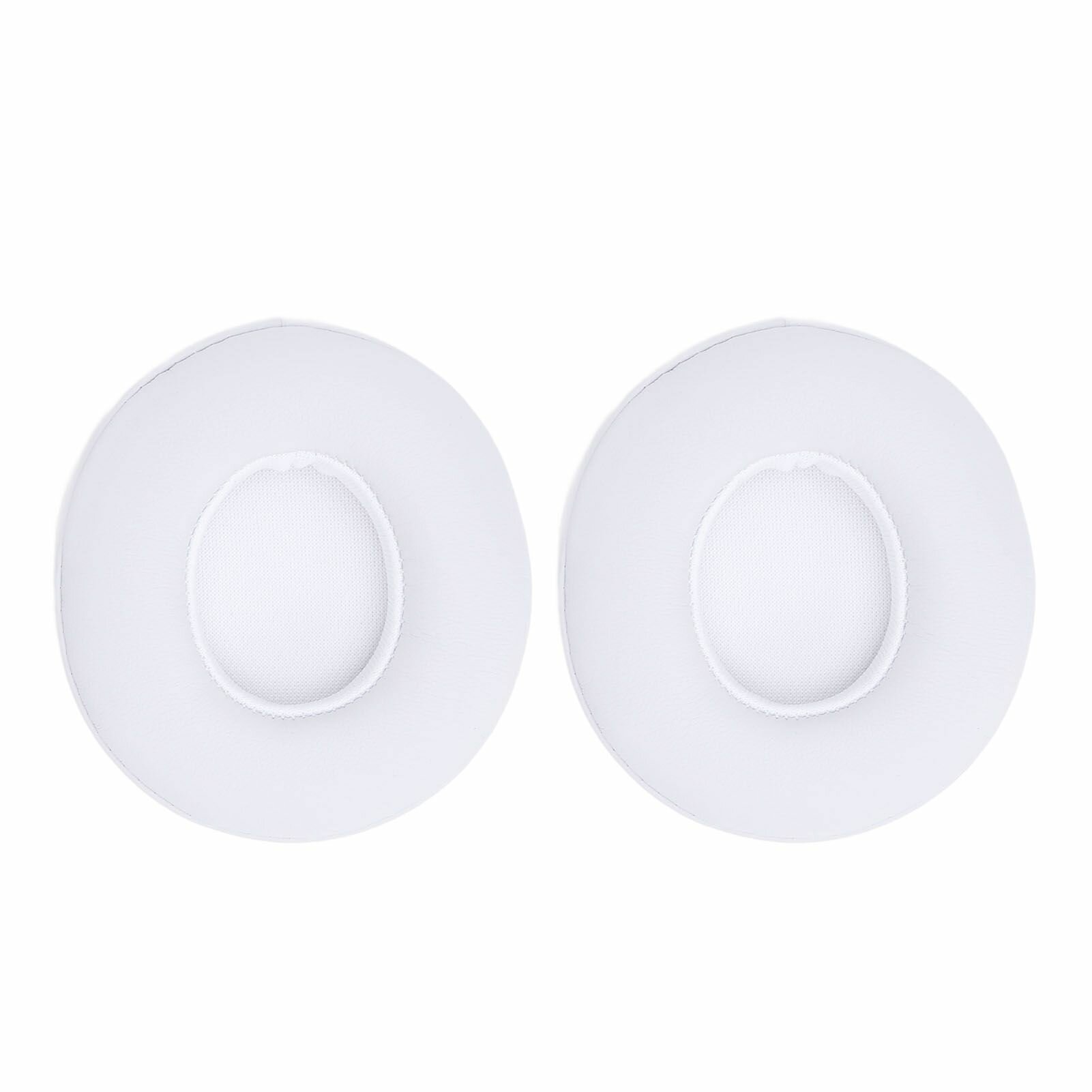 Амбушюры с шумоизоляцией и memory foam из протеиновой кожи белые