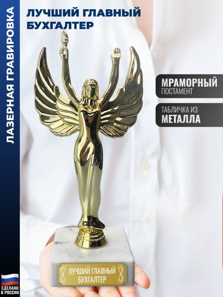 Большая награда "Лучший главный бухгалтер" женщине
