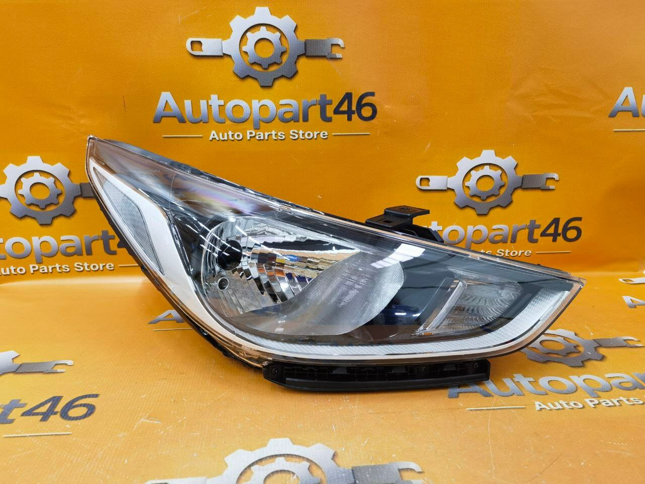 Правая фара хёндай солярис 2 HYUNDAI SOLARIS 2 2017-20г. электрокорректор аналог