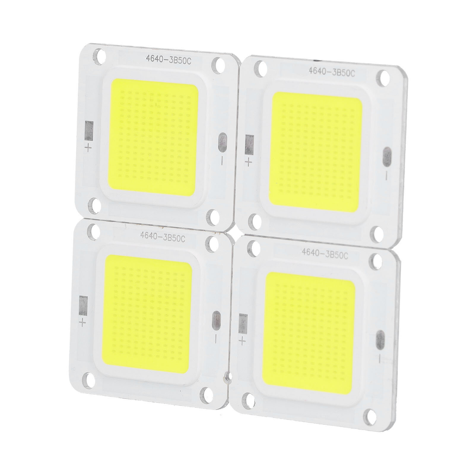 4 шт. COB светодиодный источник света 6500K 60 Вт 150‑170 В для прожекторов, точечный светильник, чистый белый цвет