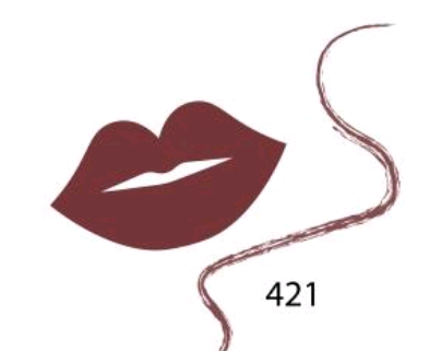 Parisa Parisa Карандаш для губ 1,5 г. №421 марсала (280211)