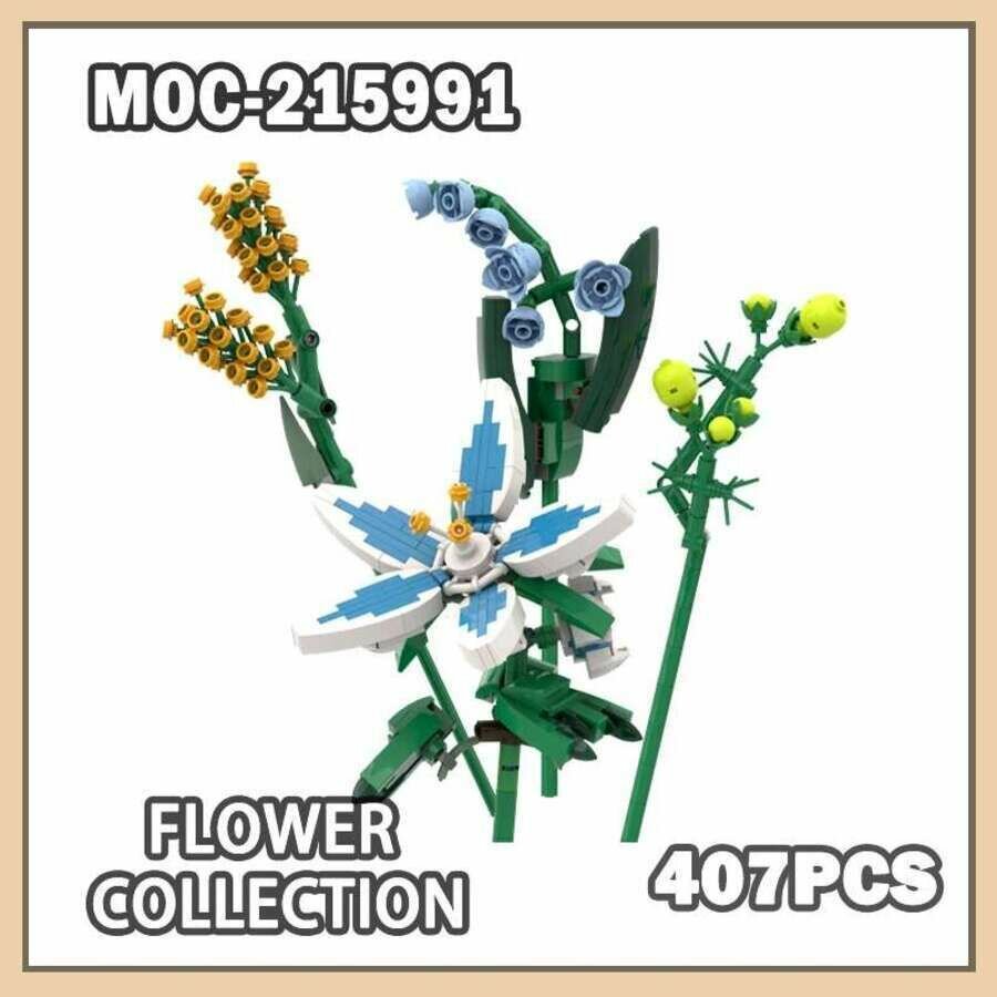 Конструктор Flower Collection 407 деталей