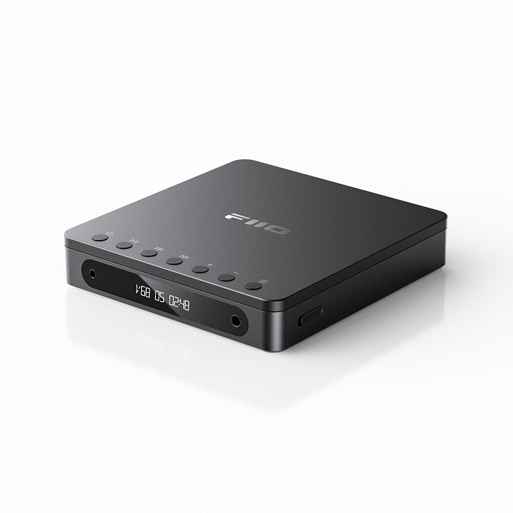 Портативный стерео CD-Плеер c Bluetooth FiiO DM13 BT (F3491D) black, 10 часов автономной работы