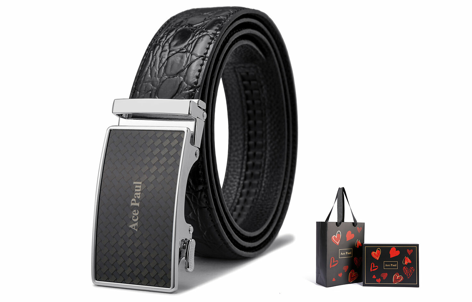 Ace Paul Leather Belts Men's 125cm
