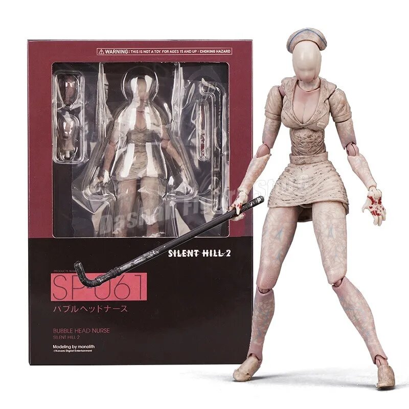 Figma Sp-055, бесшумная голова пирамиды, экшн-фигурка 17 см, красная пирамида, 3D фигурка, ПВХ голова-пузырь, искусственные игрушки