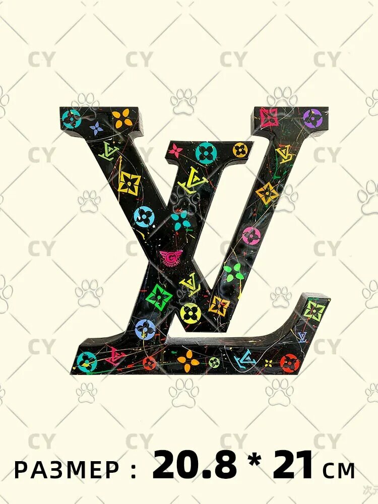 Термонаклейки на одежду Louis Vuitton Луи Витон брендов