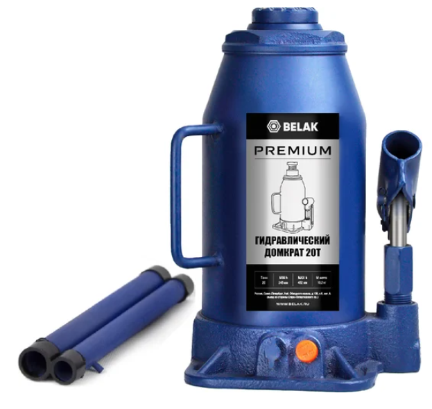 Домкрат гидравлический premium 20 т. belak