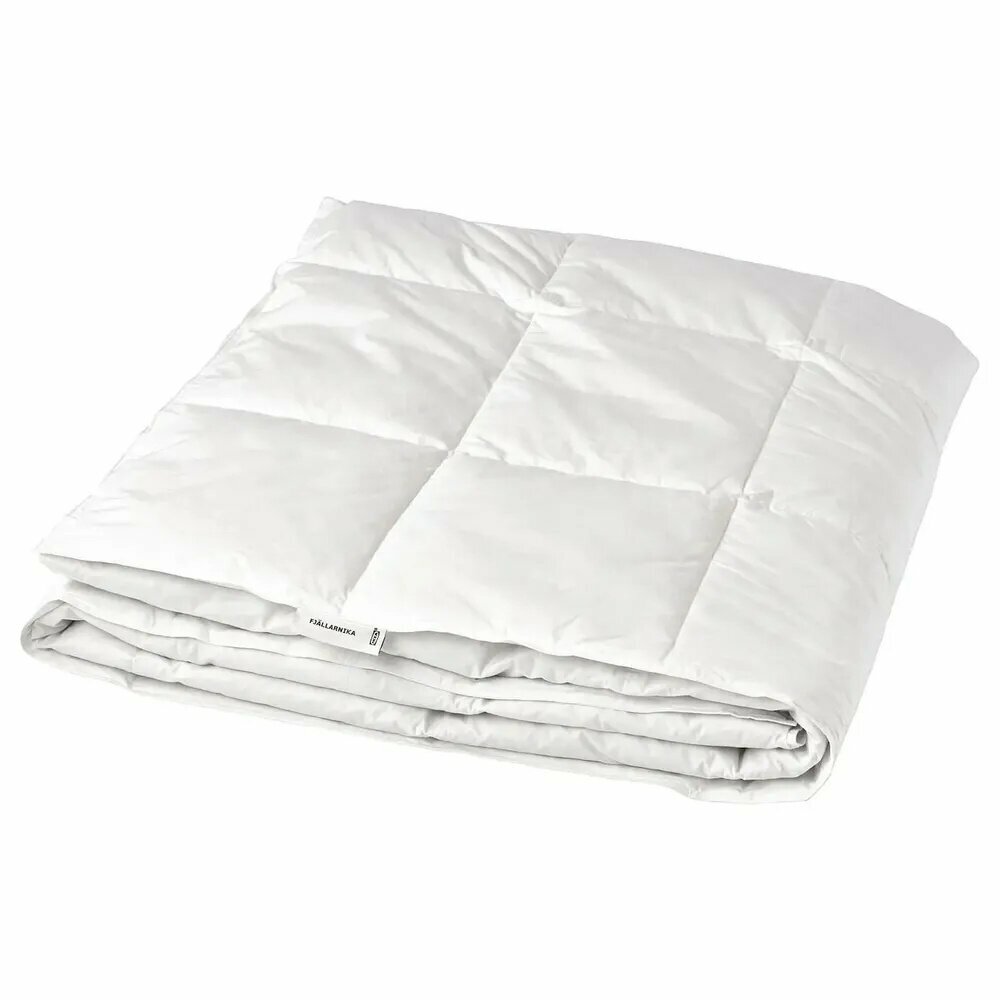 IKEA Одеяло Двуспальный 240x220 см, Летнее, с наполнителем Перо, комплект из 1 шт