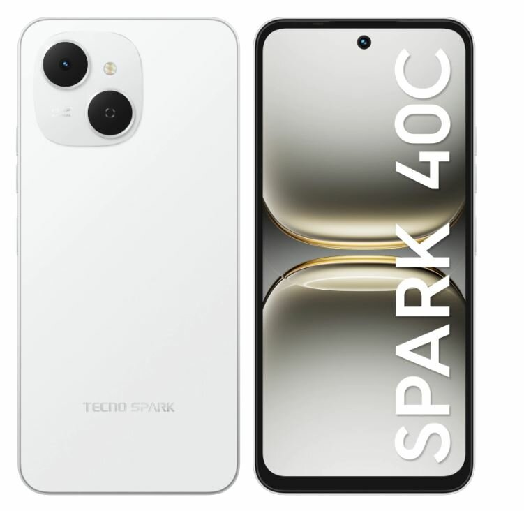 Смартфон TECNO Spark 40C 8/128GB White/белый