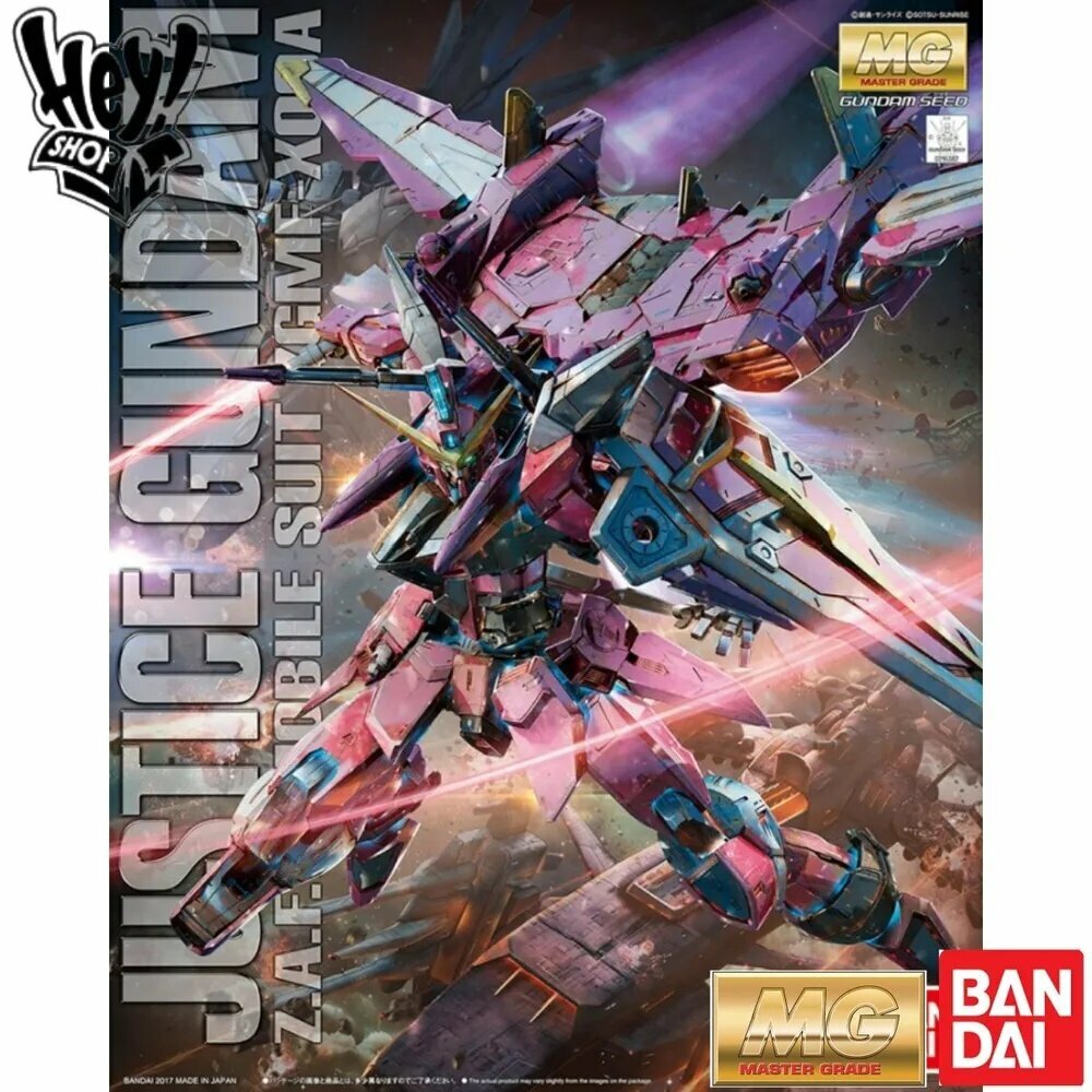 Фигурка Bandai MG ZGMF-X09A JUSTICE GUNDAM 1/100Фиг GUNDAM 1/100 - это