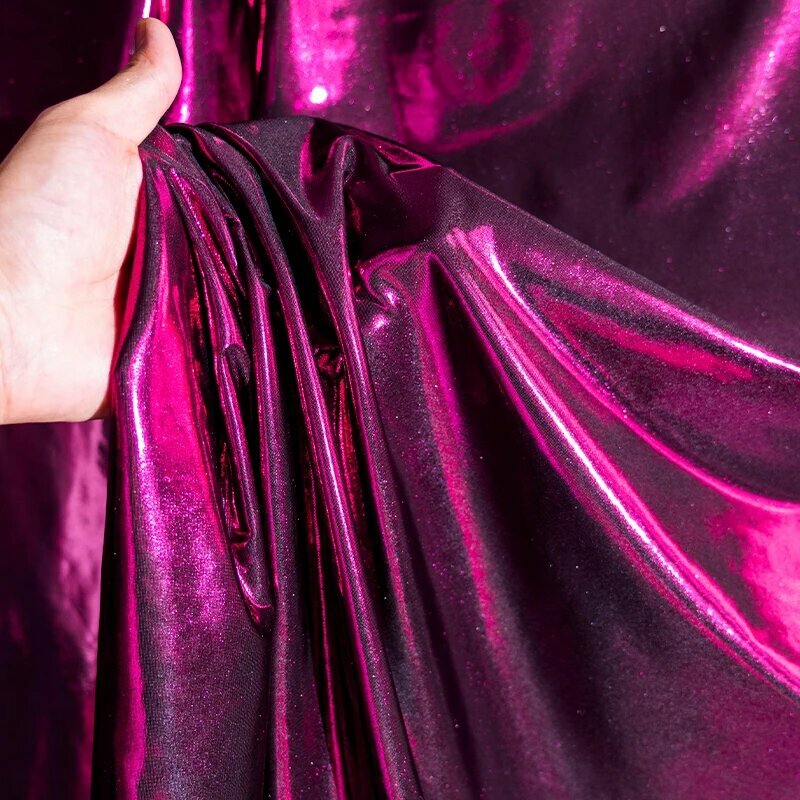 Ткань жидкий спандекс Dark Fuchsia 300x150 см