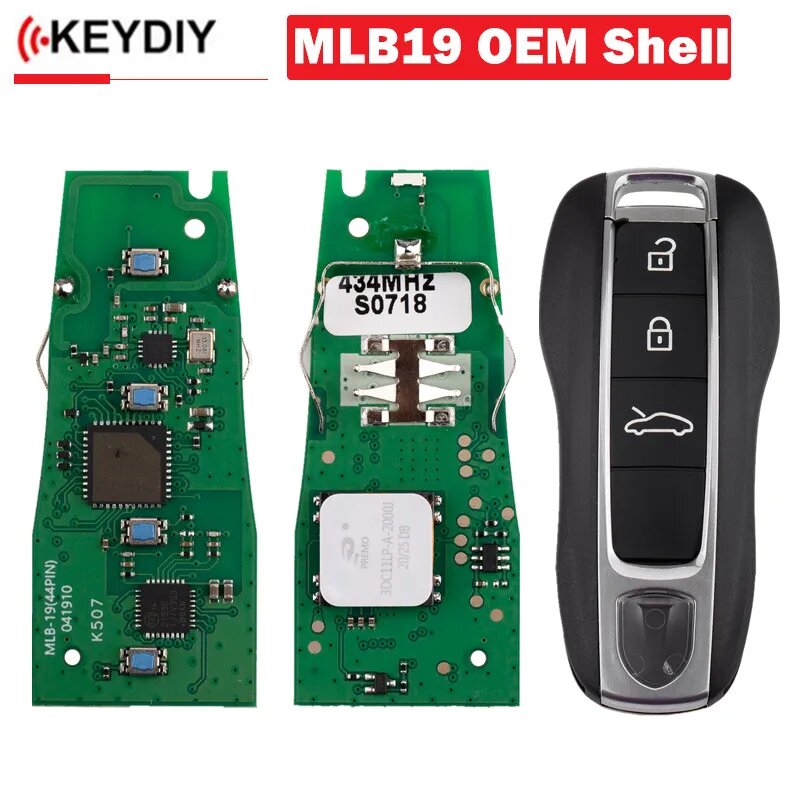 KEYDIY MLB19 плата дистанционного управления 434 МГц, 2 шт, MLB19 OEM Shell