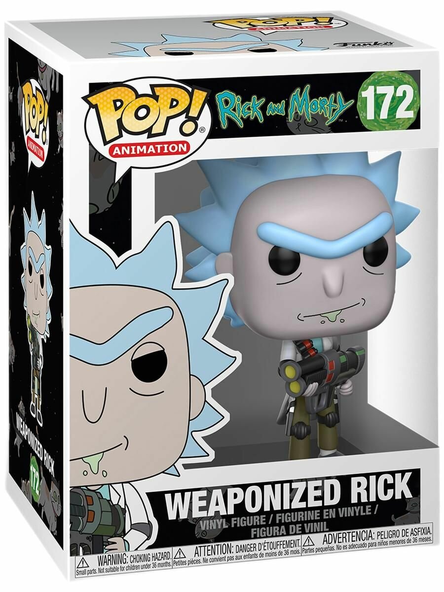 Фигурка Funko POP! Animation Rick and Morty: Weaponized Rick (172)
