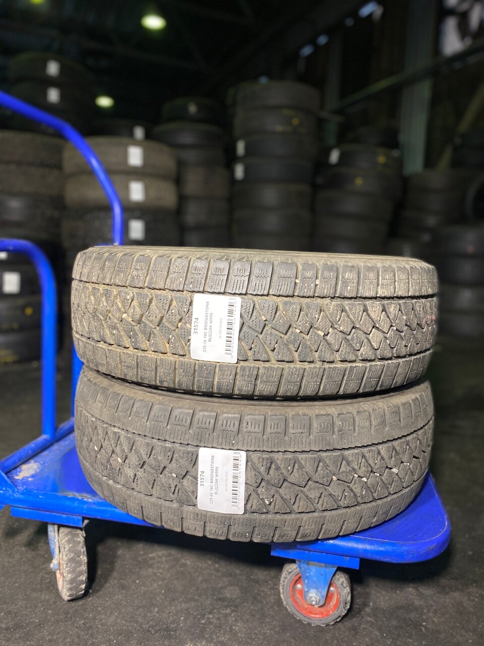 Шины Bridgestone Blizzak W995 225/65R16C 112T