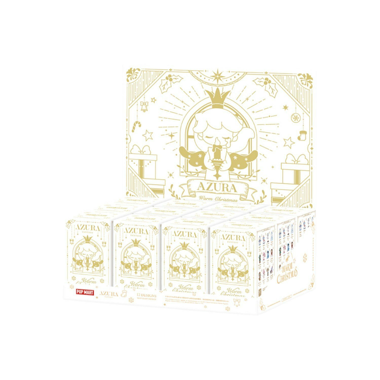 Фигурка коллекционная Pop Mart Azura Warm Christmas Series в ассортименте (коробка) (67997)