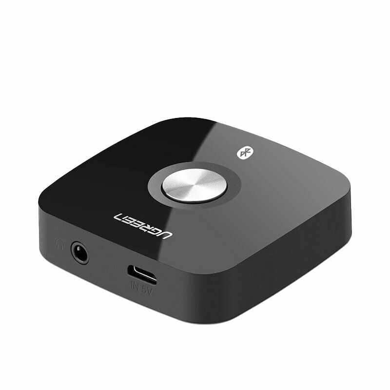 Аудио и видео адаптер UGREEN Bluetooth 5.0 aptX, 3.5mm audio port, цвет: bluetooth 5.0