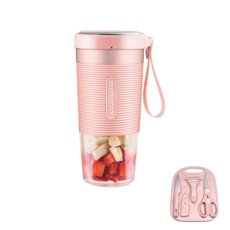 Портативный блендер Morphy Richards MR9600 с магнитной зарядкой, elegant pink