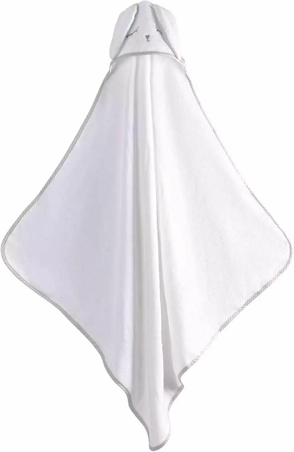 Полотенце для купания Perina уголок, размер 95х95 см "Лапушка" серое